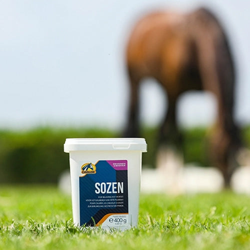 Cavalor SoZen - допълваща диетична храна за коне за намаляване на реак ...